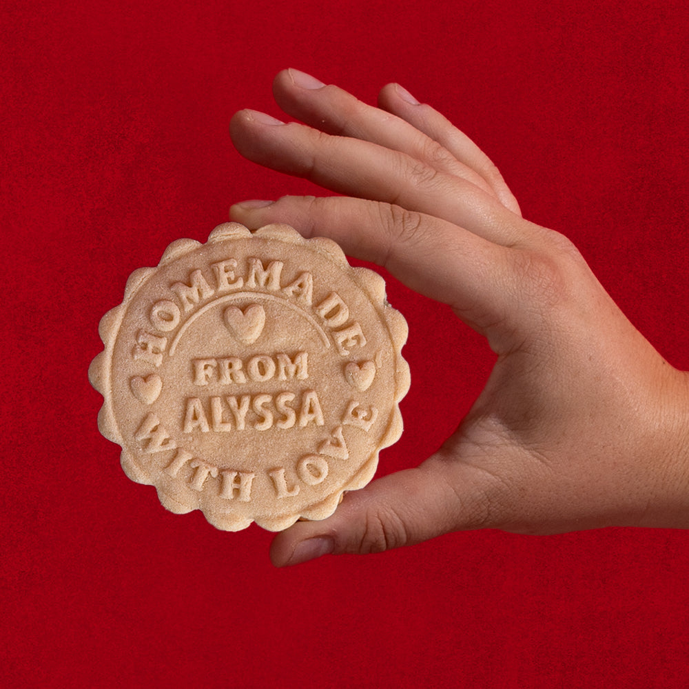 Bake it Fancy | Personalized Cookie Stamps | Embossed Rolling Pins